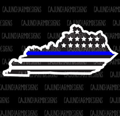Kentucky Blue Line SVG, PNG Cut File - Etsy