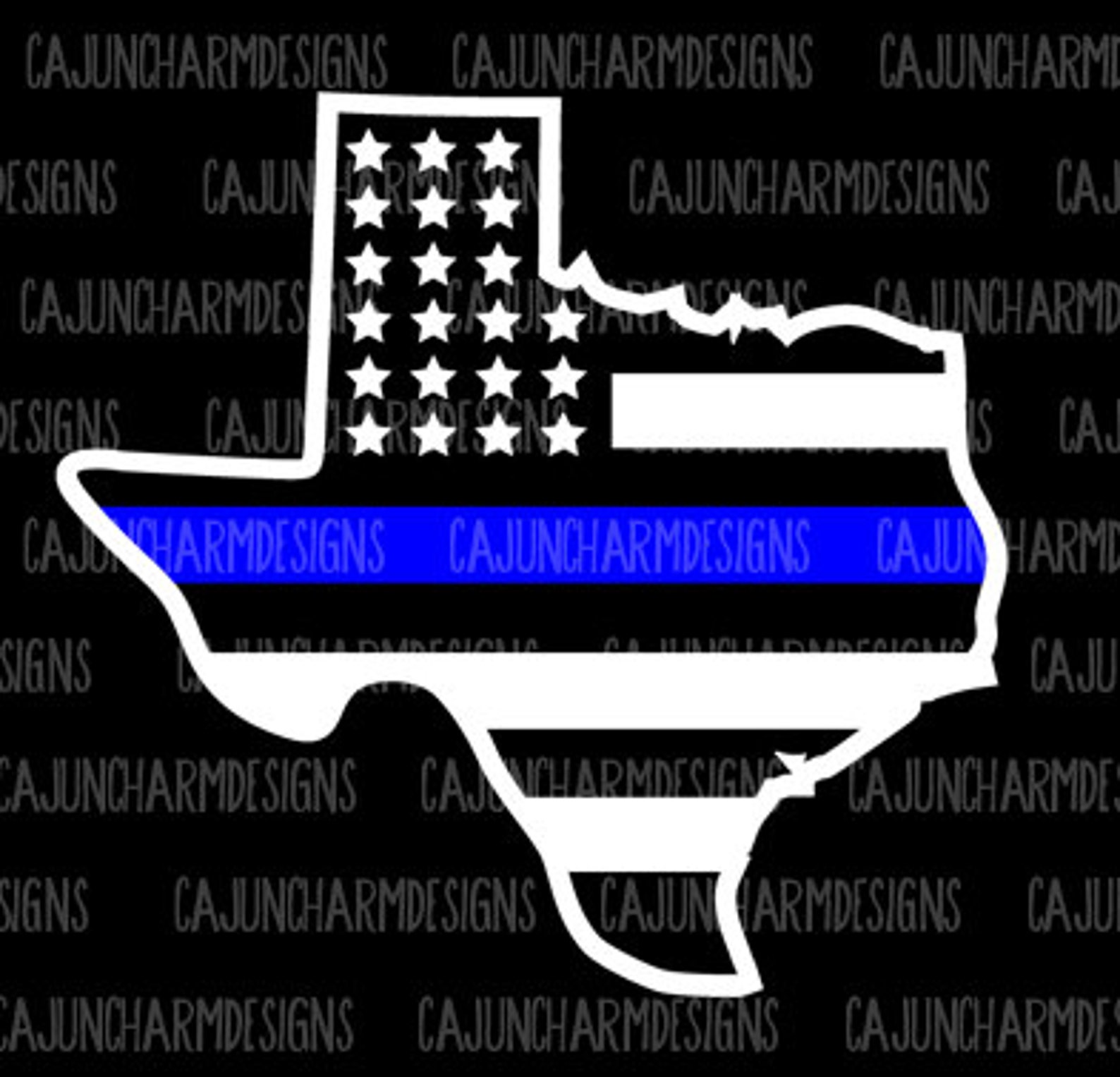 Texas Blue Line SVG, PNG Cut File - Etsy