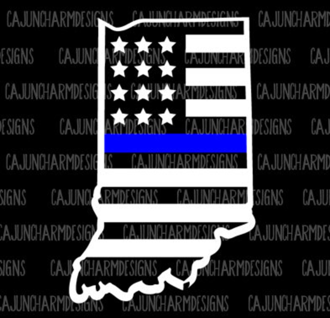 Indiana Blue Line SVG, PNG Cut File - Etsy