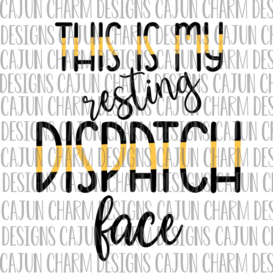 My Resting Dispatch Face PNG DTF Sublimation File - Etsy UK