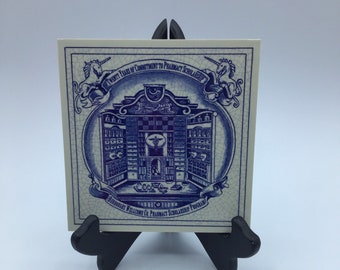 Royal Delft Apothecary Pill Tiles - Etsy