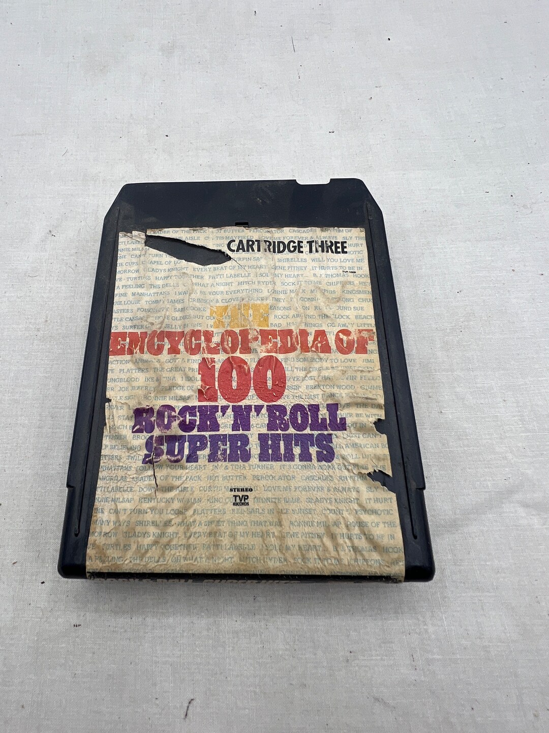 Vintage 8 Track Tape: Encyclopedia of 100 Rock N Roll Hits - Etsy