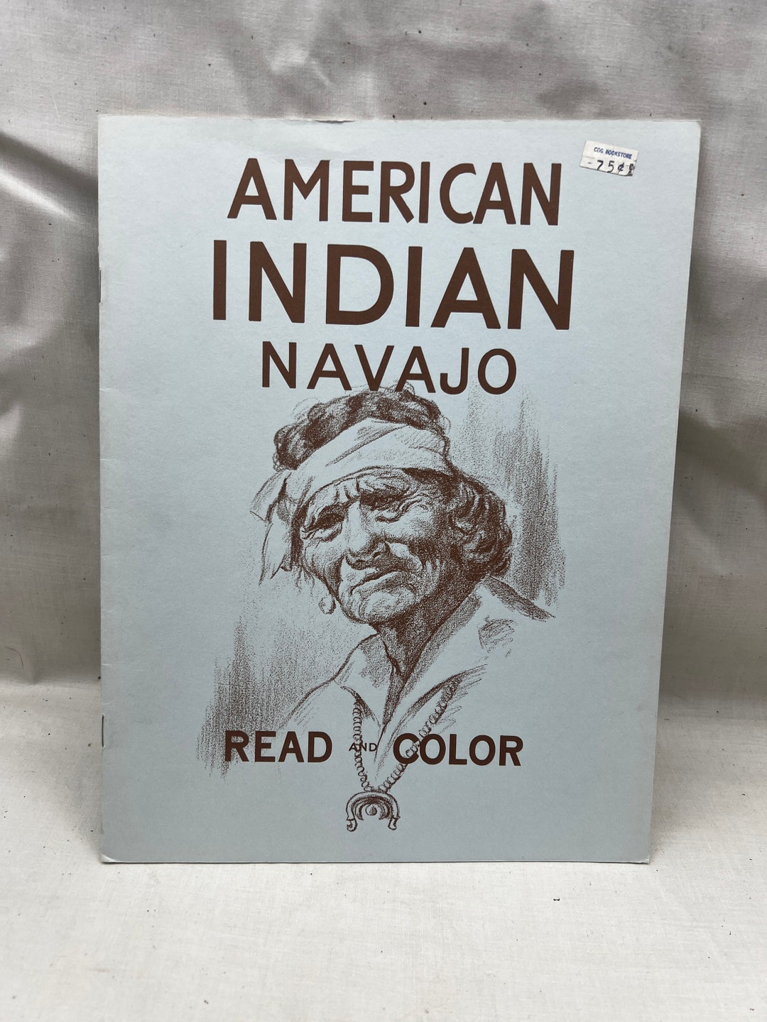 American Indian Navajo Read & Color Book NOS Free Shipping - Etsy