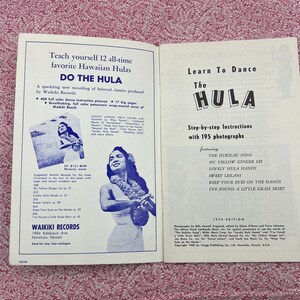 Vintage Learn How to Hula Book From 1970-free Shipping - Etsy