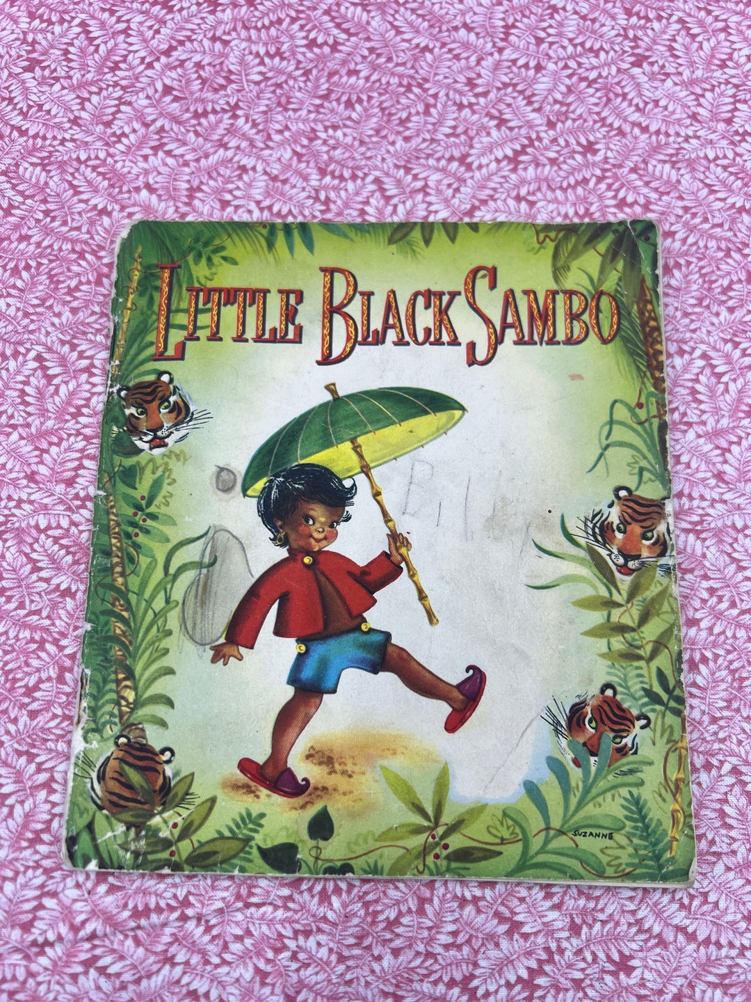 Little Black Sambo Book-free Shipping - Etsy