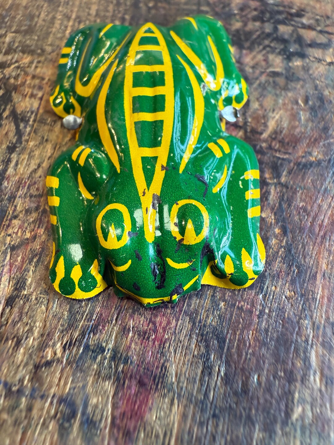 Vintage Tin Flipping Frog Toy: 1960s Japanese Made - Etsy