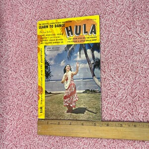 Vintage Learn How to Hula Book From 1970-free Shipping - Etsy