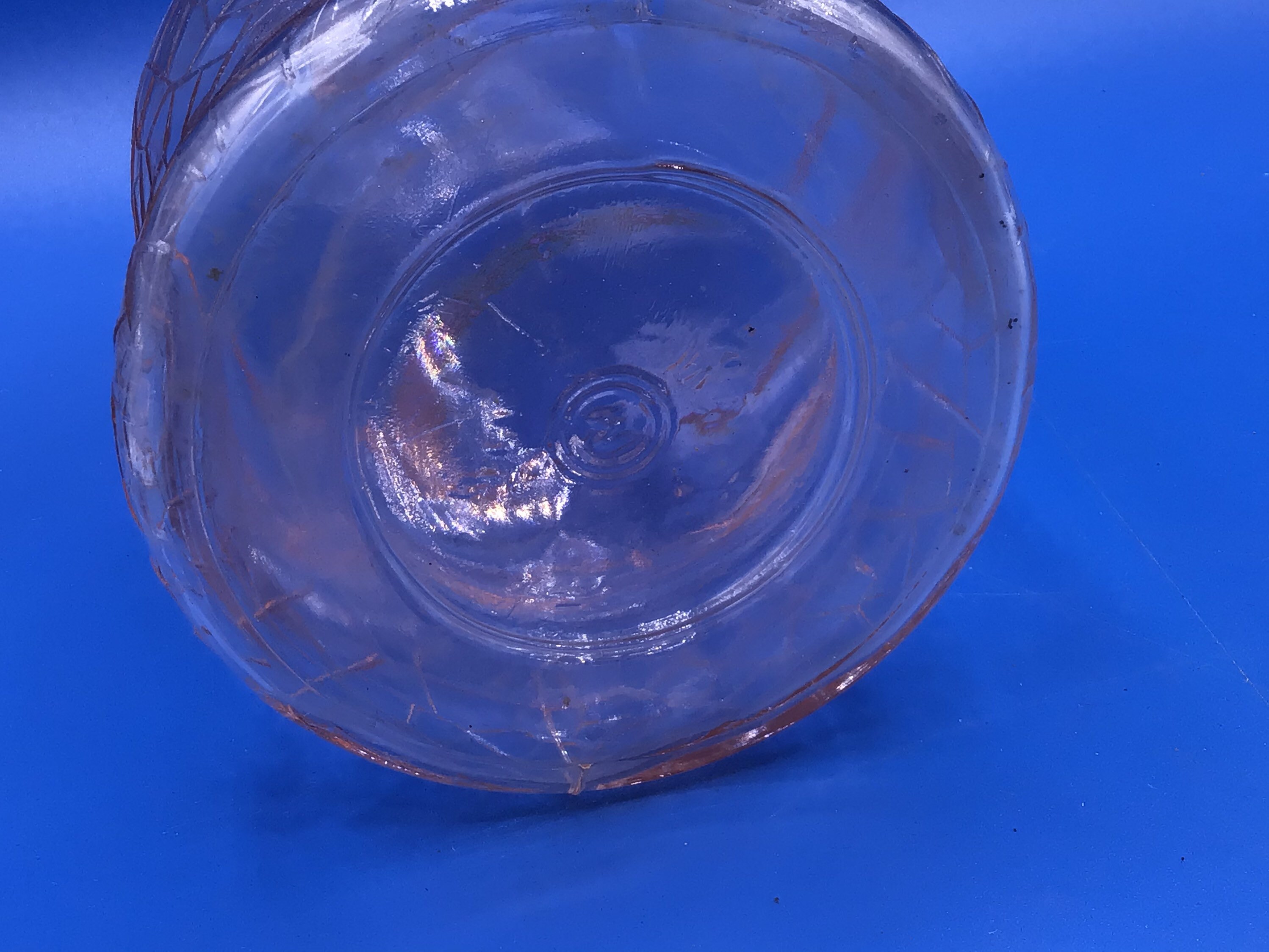 Pink Depression Glass Tumble up Water Pitcher. - Etsy