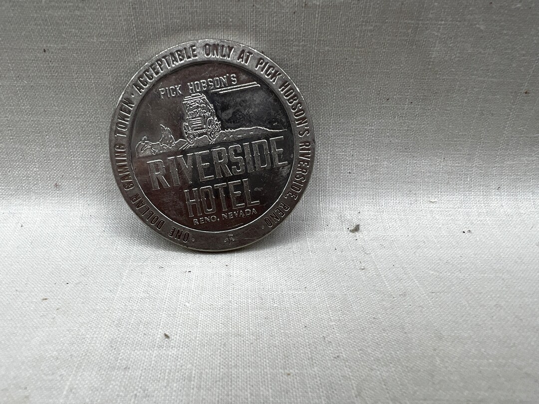 Riverside Hotel Token From Reno, Nevada C1979--free Shipping - Etsy
