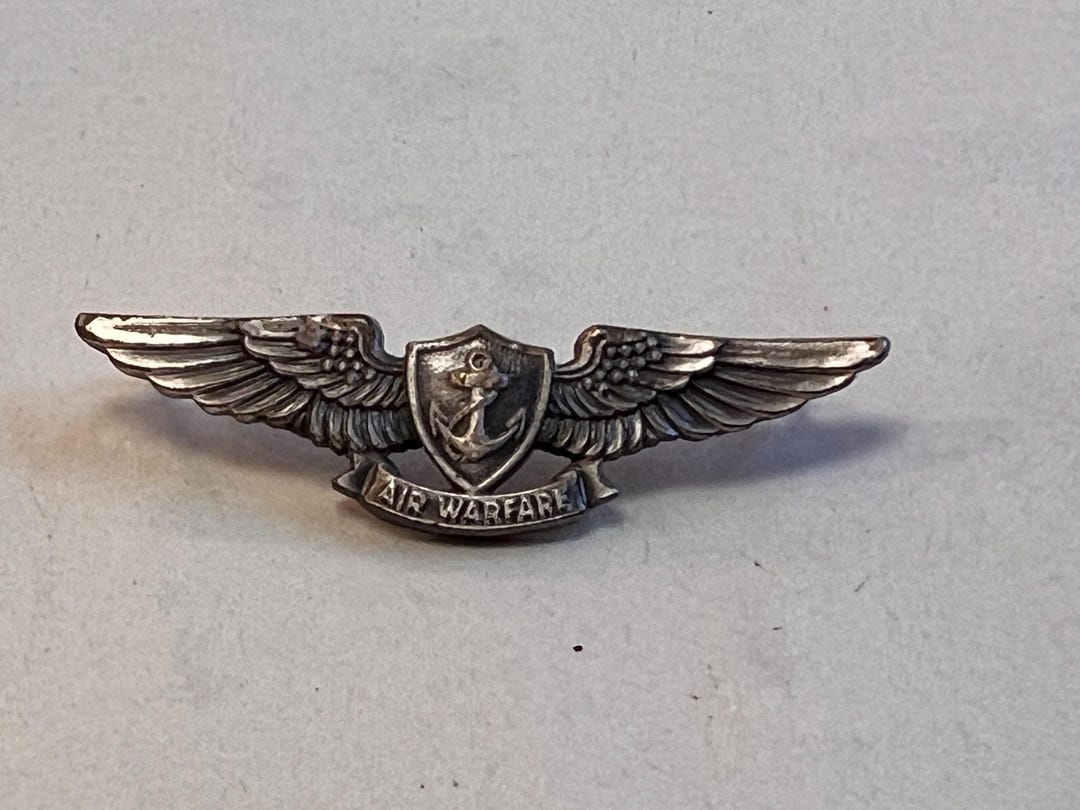 US Navy Enlisted Aviation Warfare Specialist (EAWS) Pin- Free Shipping ...