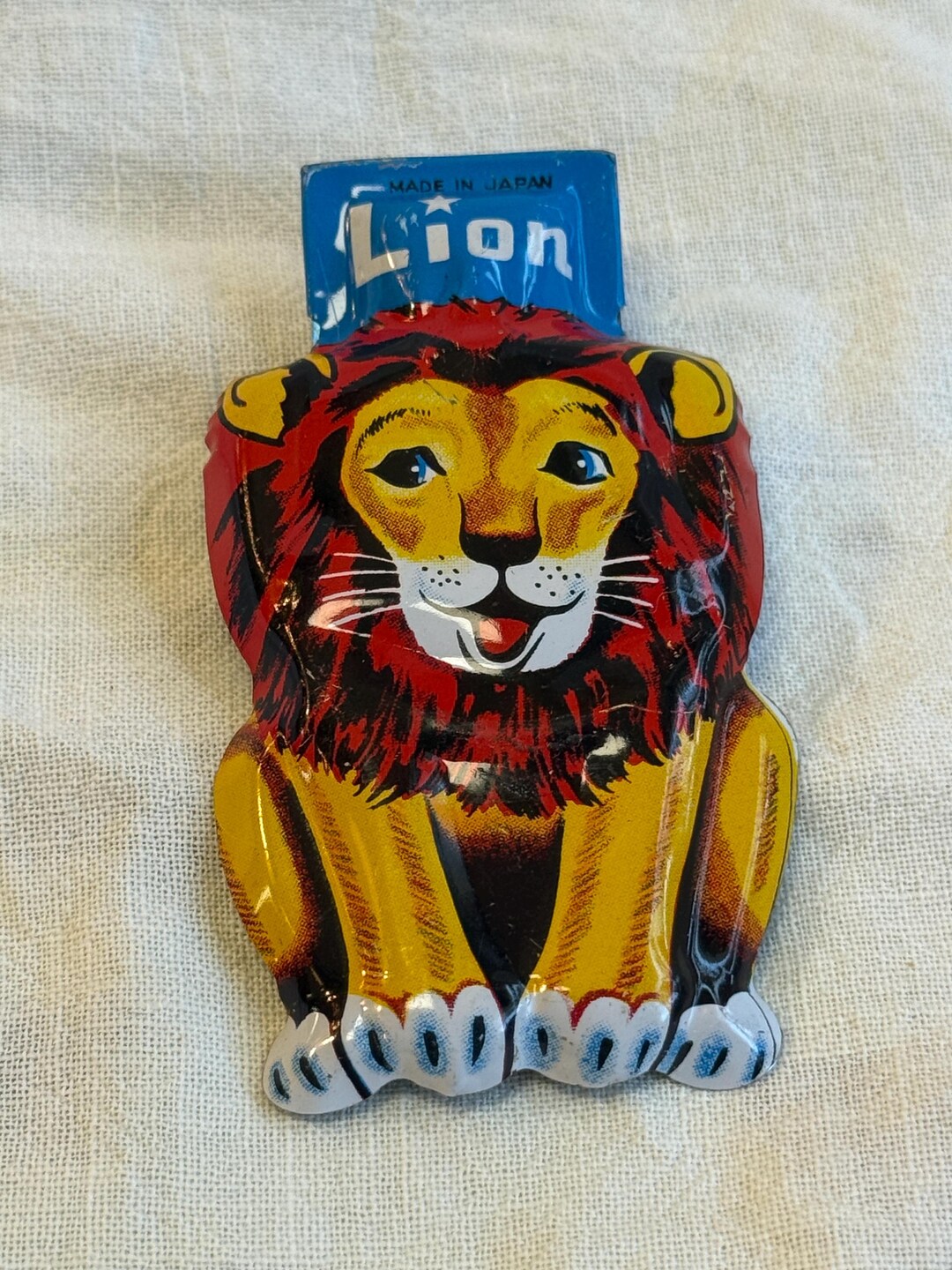 Vintage Tin Lion Clacker Toy From the 1960's Made in Japan- Free ...