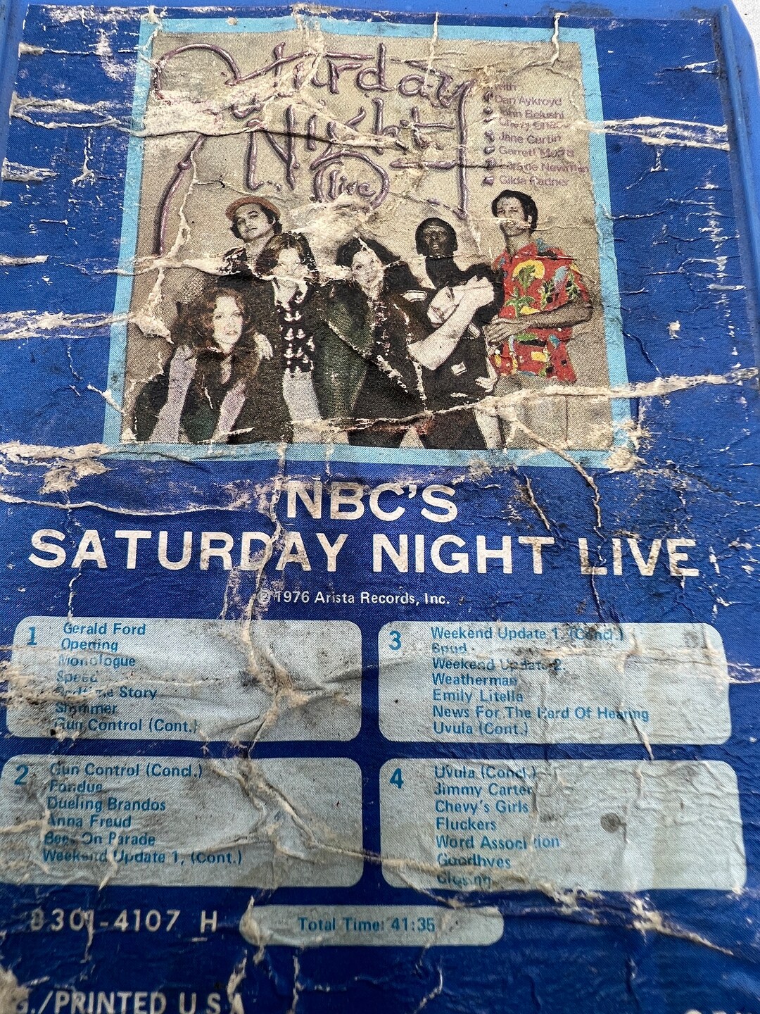 Vintage 1976 Saturday Night Live 8-track Cassette - Etsy