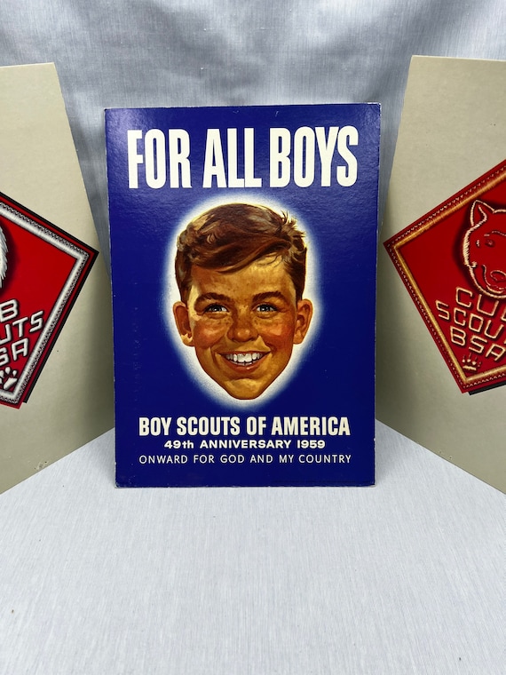 12 Vintage Boy Scout Poster Boards for Club Meetings | Etsy