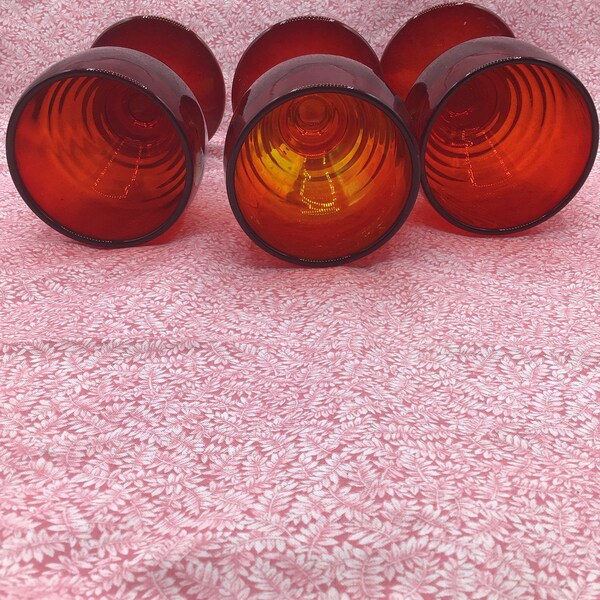 Amberina Glass - Etsy