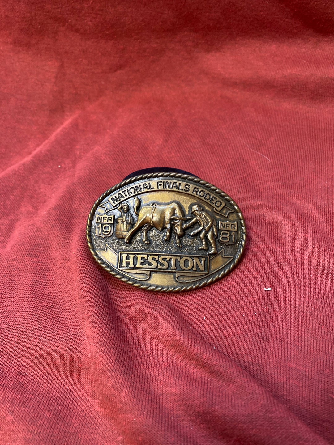 National Finals Rodeo (NFR) Hesston 1981 Belt Buckle New in Plastic - Etsy