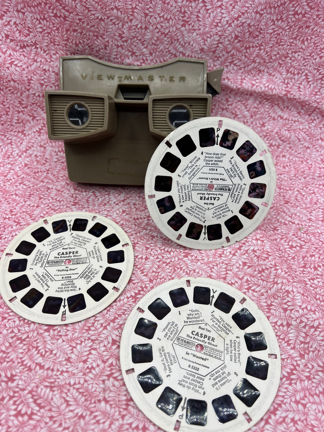 Vintage Viewmaster With Casper the Friendly Ghost Reels - Etsy