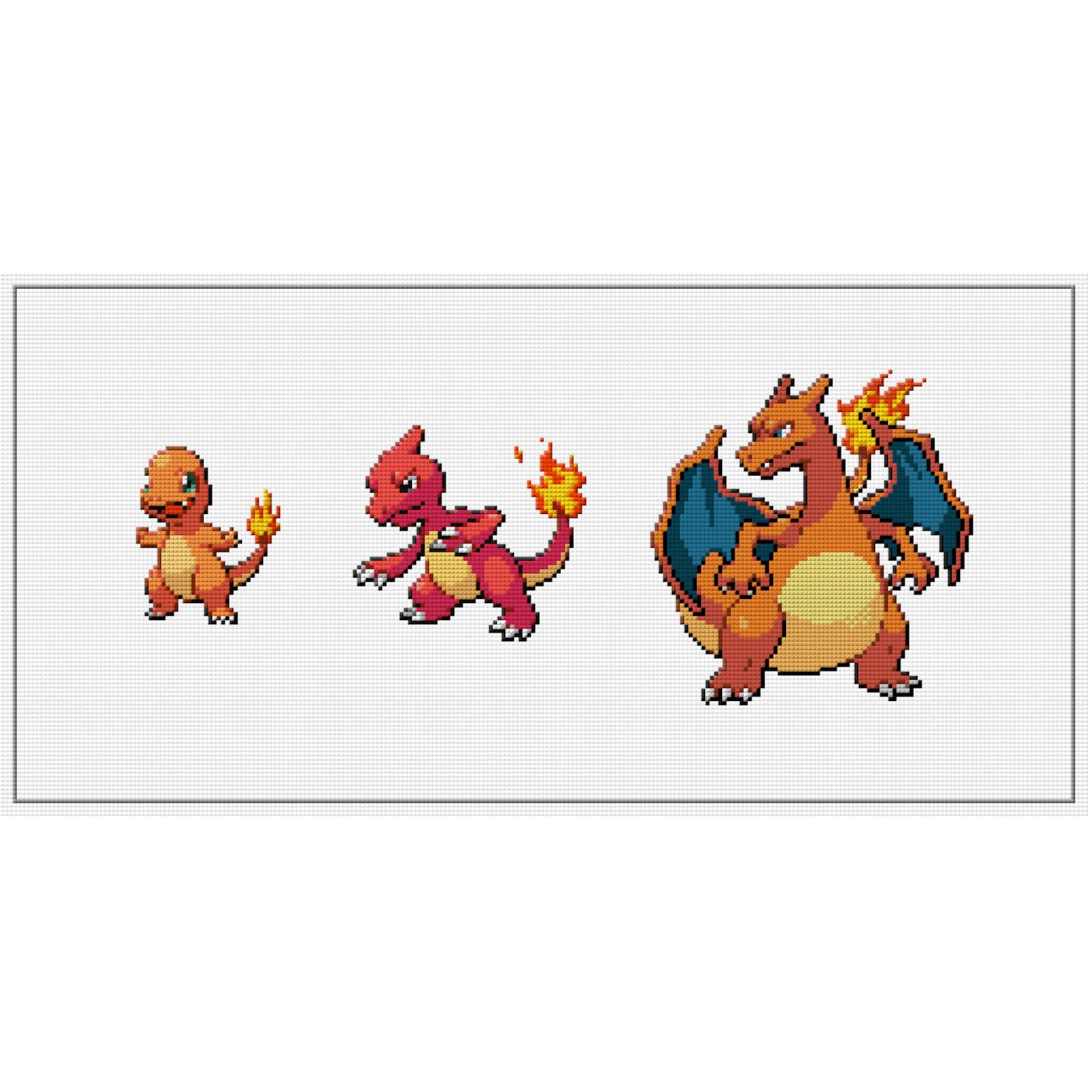 Charmander Evolution - Etsy