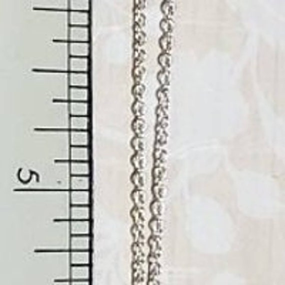 Sterling Silver Cushion Cut Square Crystal w/ CZ Deta… - Gem