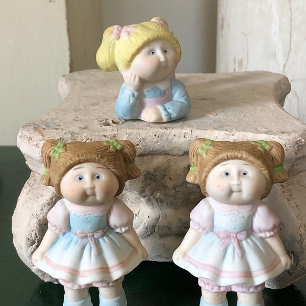 Porcelain Cabbage Patch Figurines - Etsy