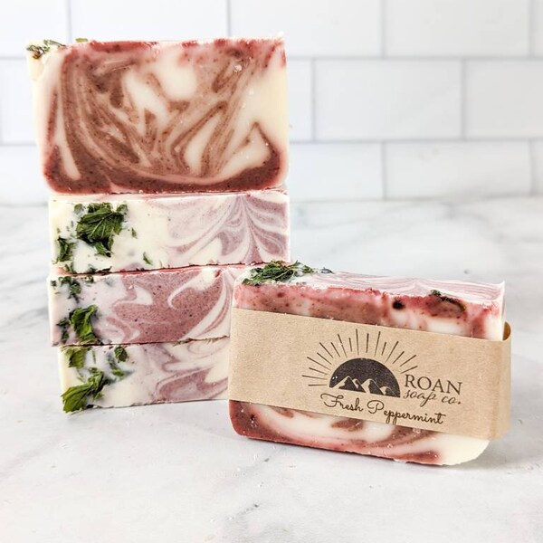 Peppermint Soap - Etsy