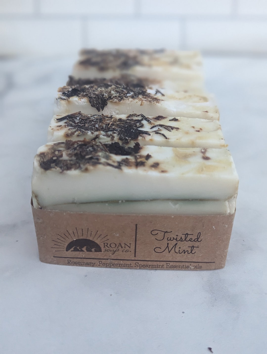 Twisted Mint Soap-cold Process Soap-handmade Soap-all Natural Soap ...