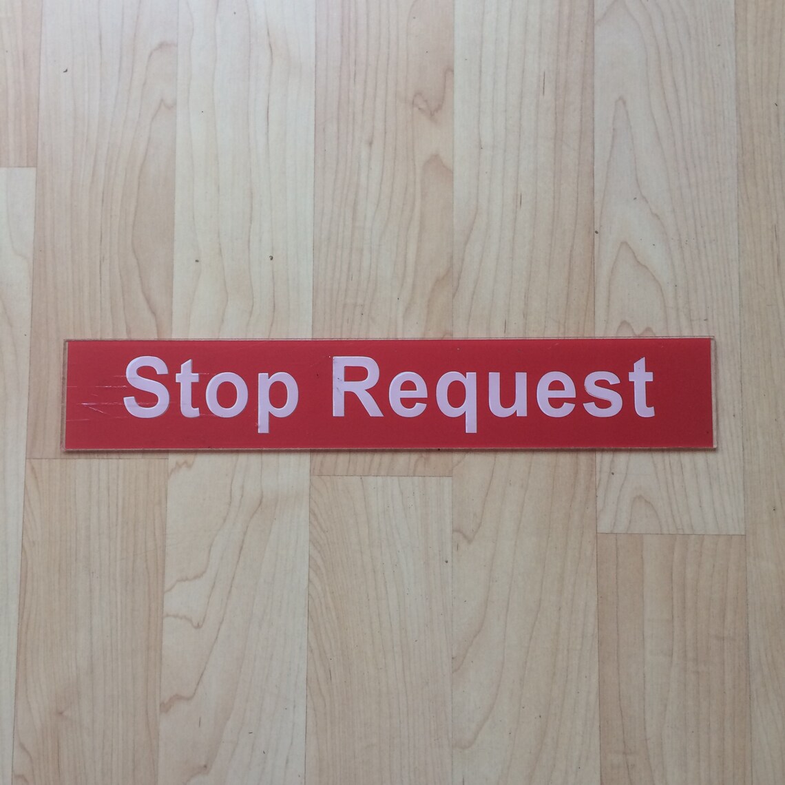 San Francisco Muni Stop Request Sign - Etsy