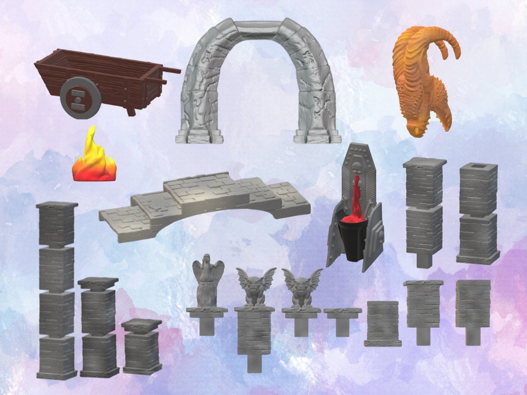 Descent: Legends of the Dark | Act 2 | STL Files - Etsy