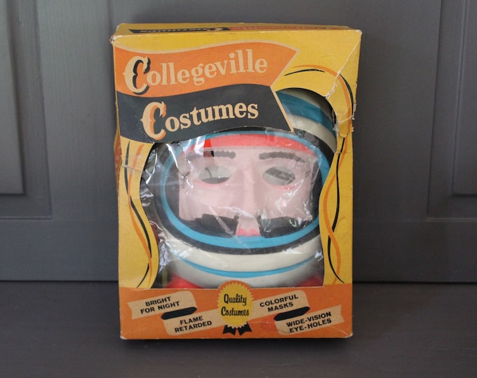Vintage Halloween Costume Collegeville Costumes Astronaut Vintage Halloween Medium 8-10 Child ...