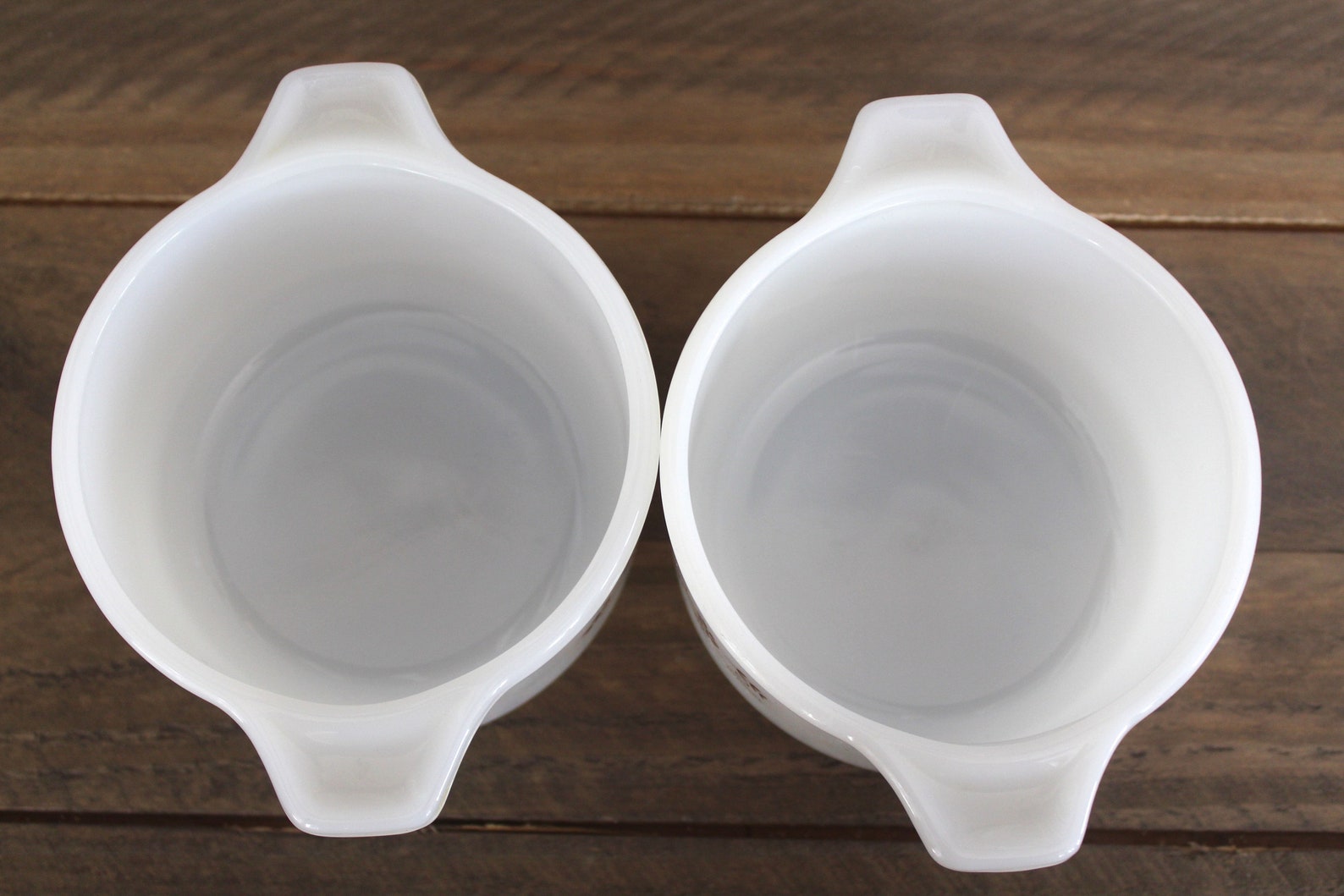 Two Vintage Dynaware Custard Dishes Tiny Single Serve | Etsy