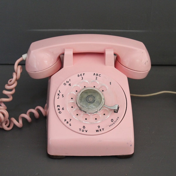 Rotary Wall Phone - Etsy