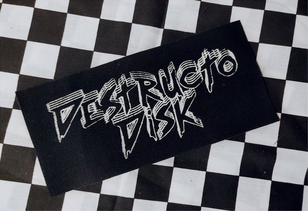 DISTORTED PUNK BAND Punk Diy Band Patch - Etsy