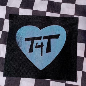 T4T TRANS LOVE Heart Patch Diy - Etsy
