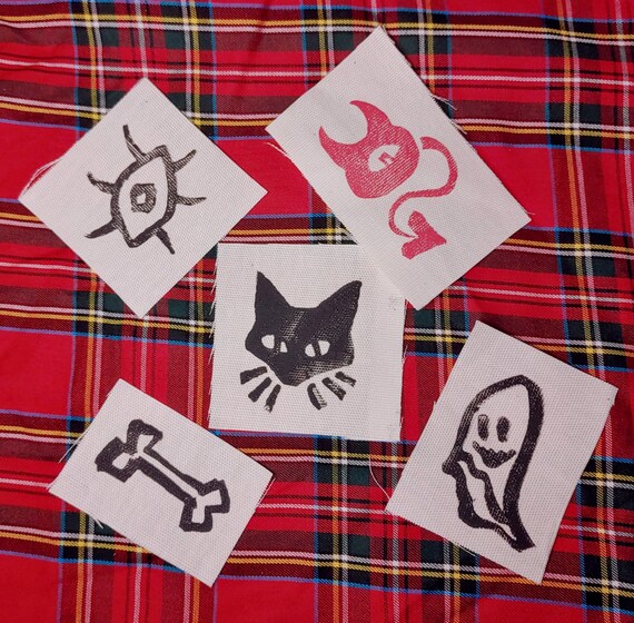 MISC MINI PATCHES Halloween Cute Fun Diy Patch - Etsy