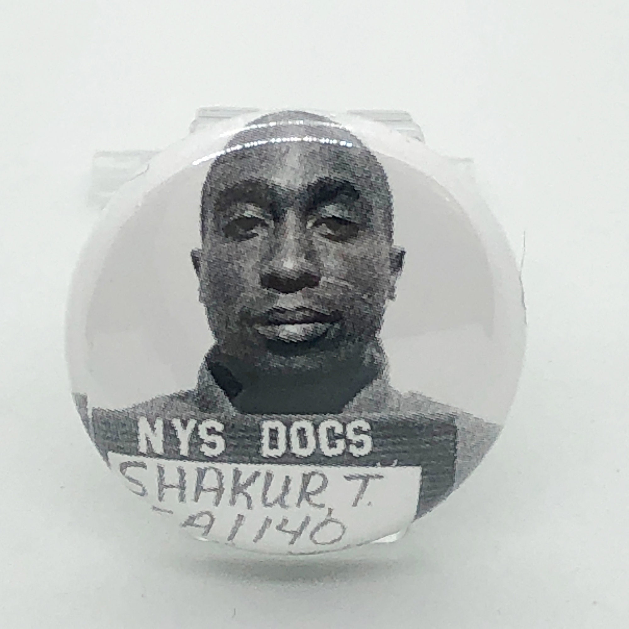 Tupac Shakur Mugshot 1 Inch Pin or Keychain or Zipper Pull-magnets Too ...