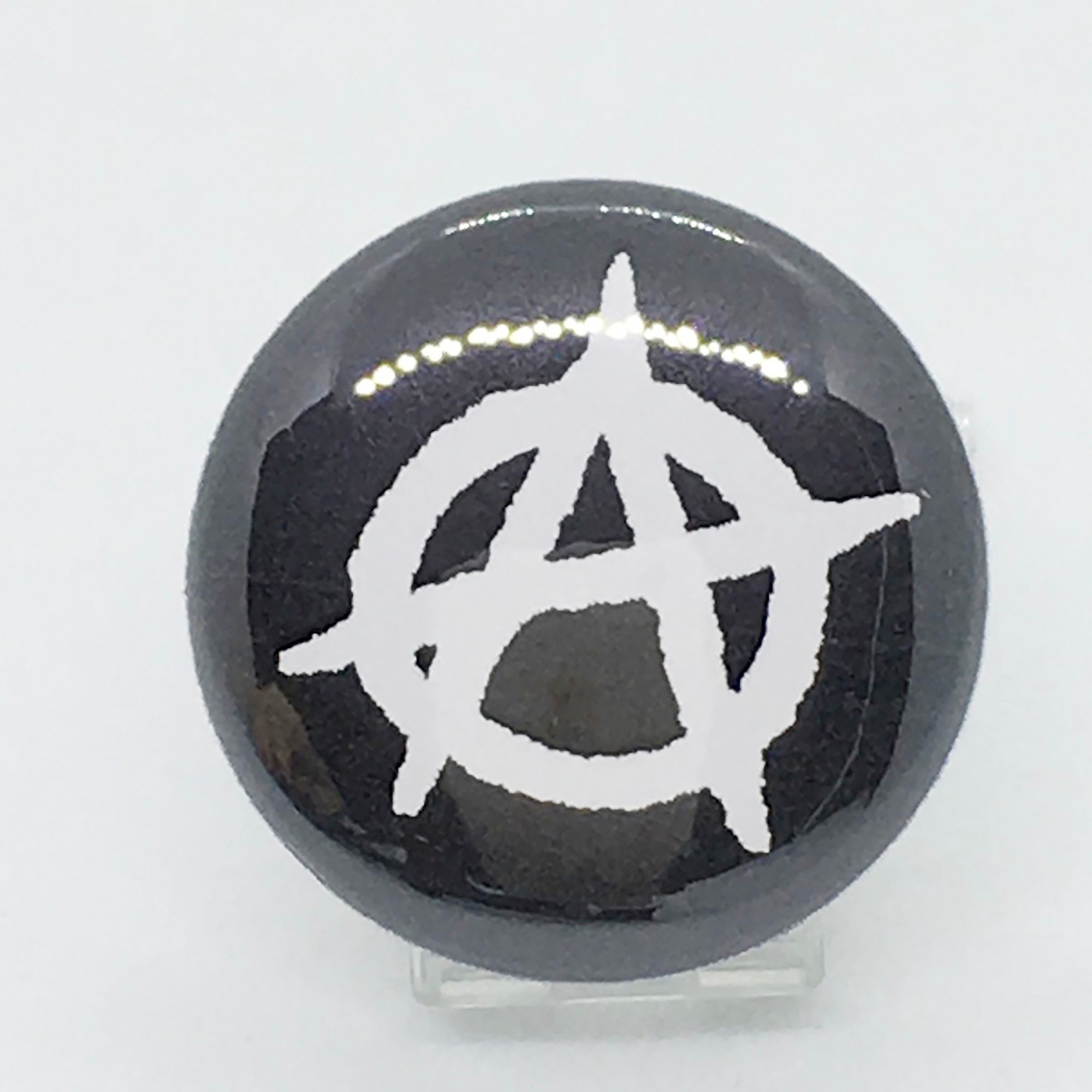 Anarchy Symbol 1 Pin Zipper Pull or Keychain | Etsy