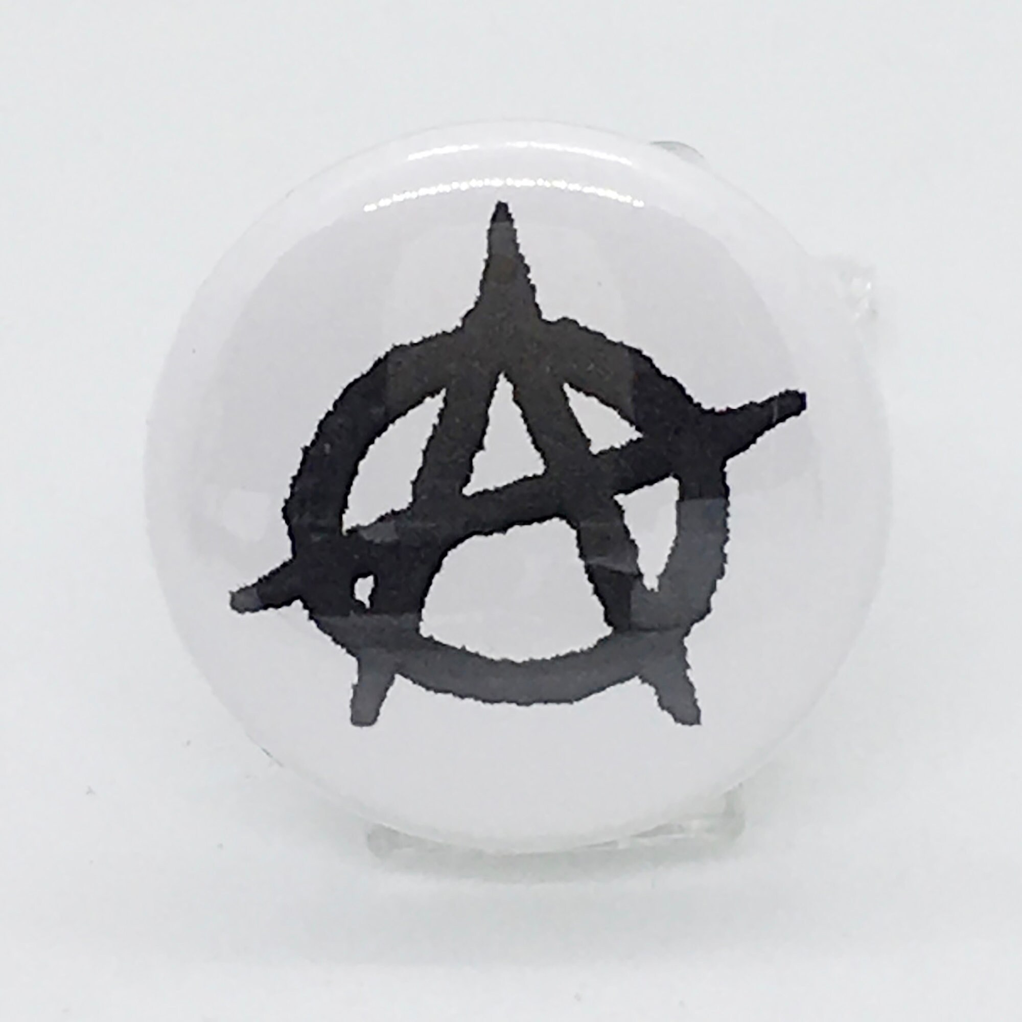 Anarchy Symbol 1 Pin Zipper Pull or Keychain | Etsy