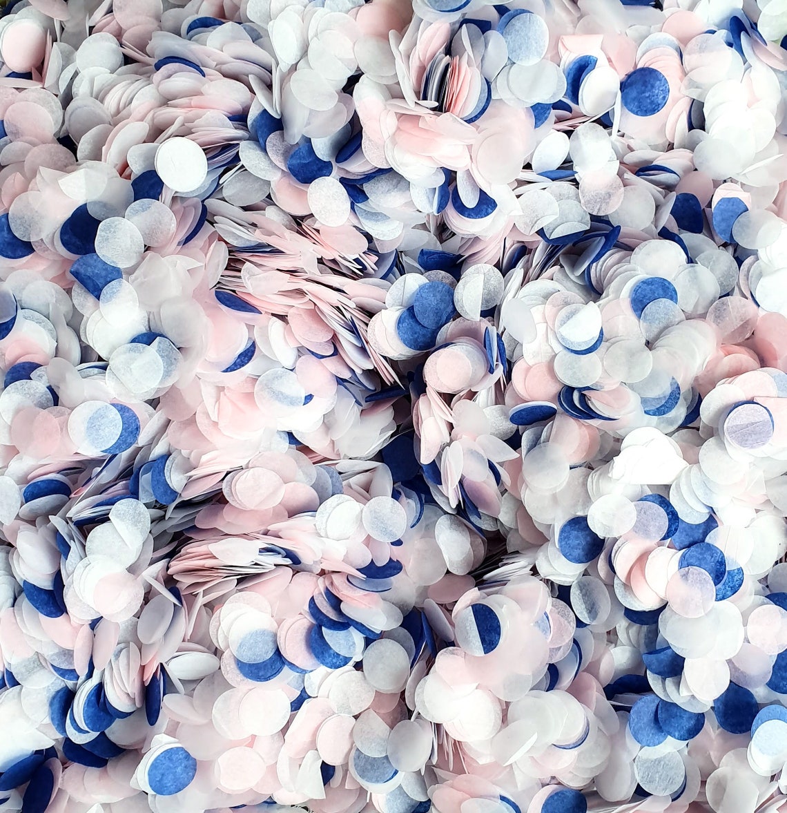 Biodegradable Wedding Confetti Navy Blue Pink & White - Etsy UK
