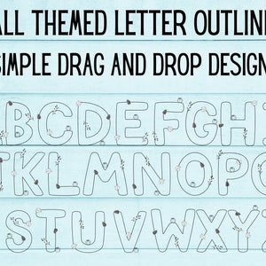 Fill Your Own Doodle Letters, Transparent Letters PNG, Drag and Drop ...