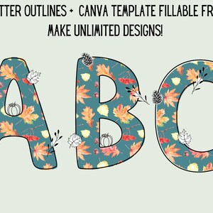 Fill Your Own Doodle Letters, Transparent Letters PNG, Drag and Drop ...