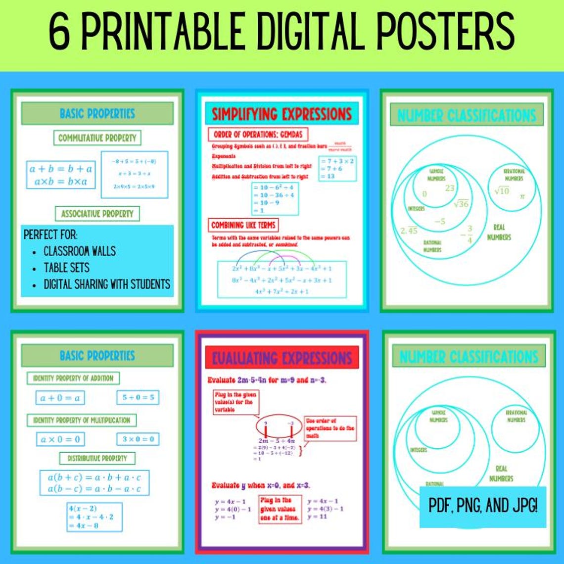 Introduction to Algebra Pre-algebra, Math Notes and Worksheets ...