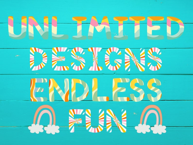 Doodle Fillable Letters: Drag & Drop Canva Alphabet (digital Download ...