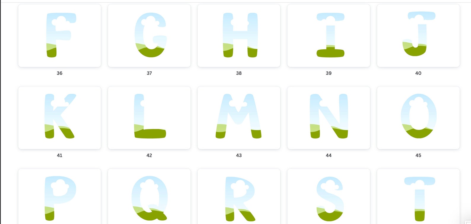 Fill Your Own Doodle Letters, Transparent Letters PNG, Drag and Drop ...