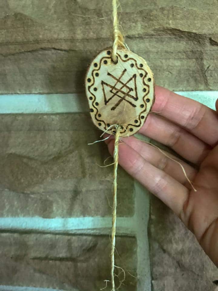 3 Variety of Witch Ball Rune Chain, Love Protection House Blessing ...