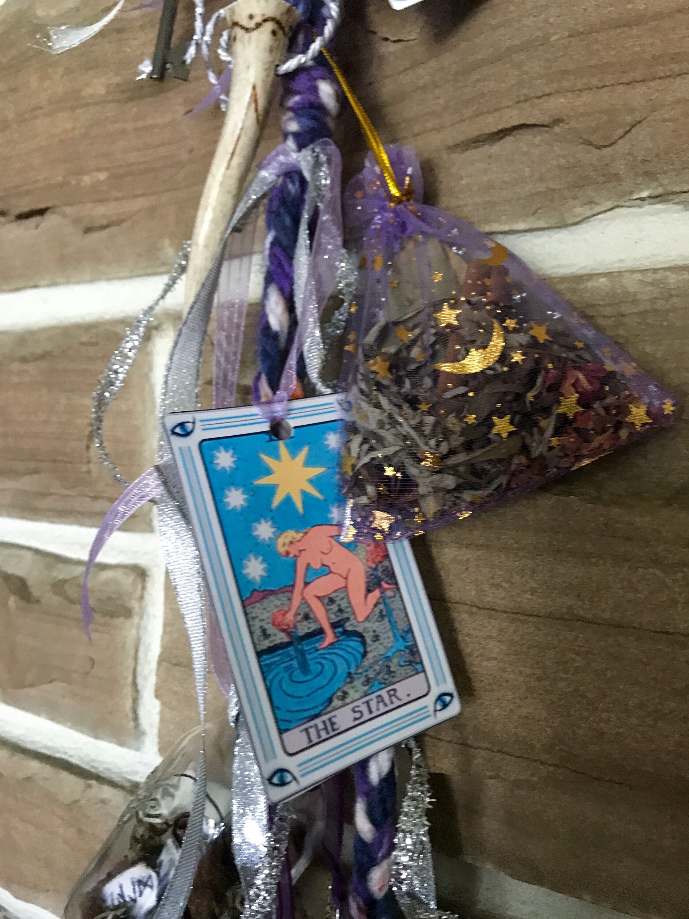 Psychic Spell Cord, Witch ladder cord for Psychism