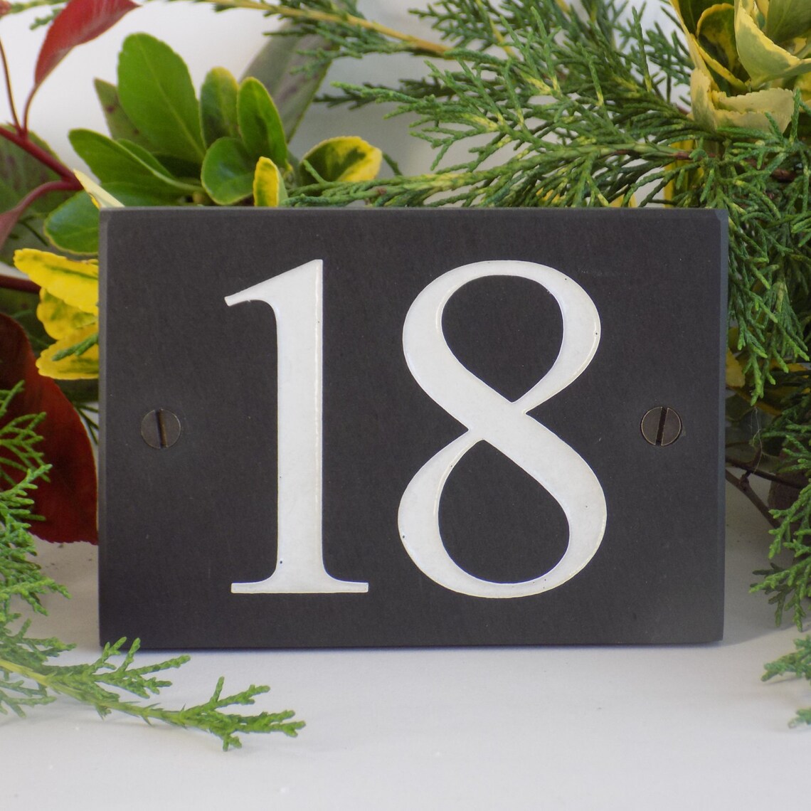 Personalised Slate Number Plates - Etsy