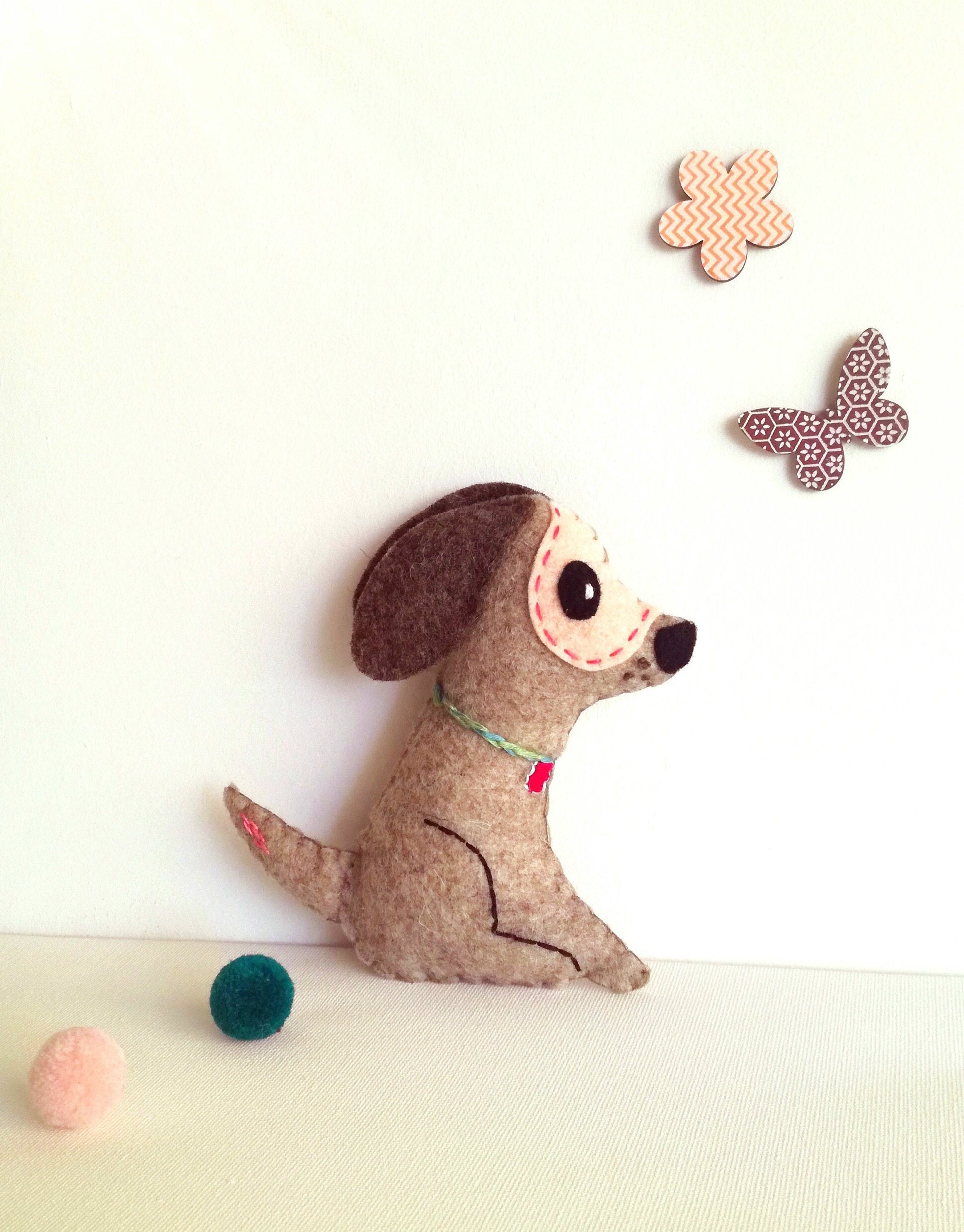 Puppy Sewing Pattern. Softie Pattern. Stuffed Animal Pattern.dog Sewing ...