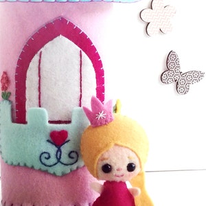 Princess Castle. Felt Toy Sewing Pattern. Felt Doll Pattern. Felt ...