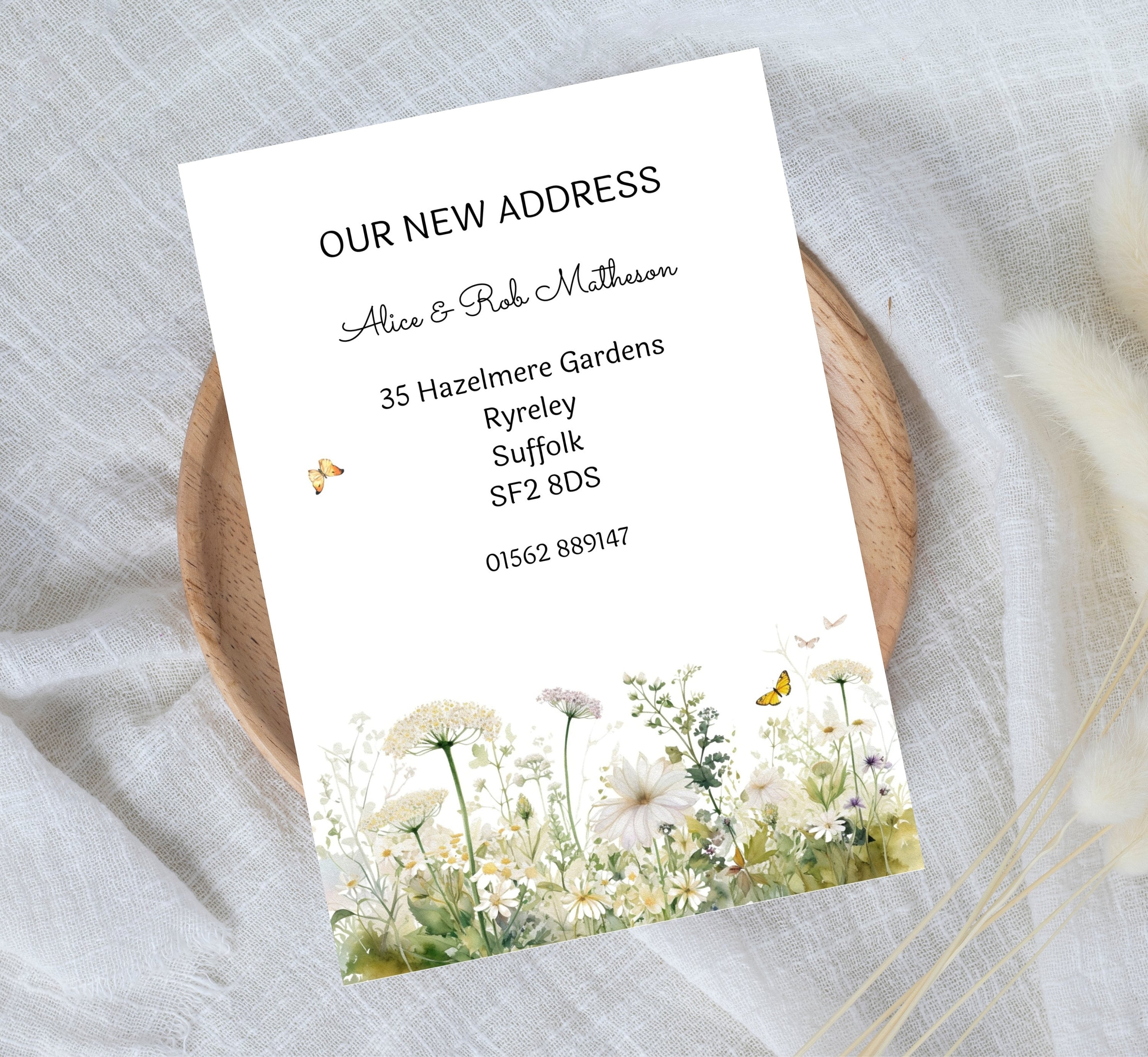 Change of Address Cards and Envelopes,we're Moving House,new Address ...