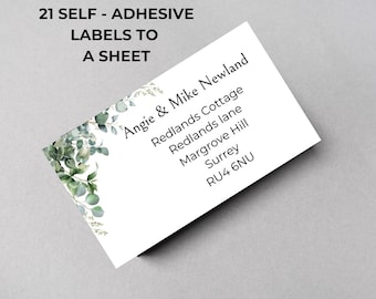 Address & Postage Labels - Etsy UK