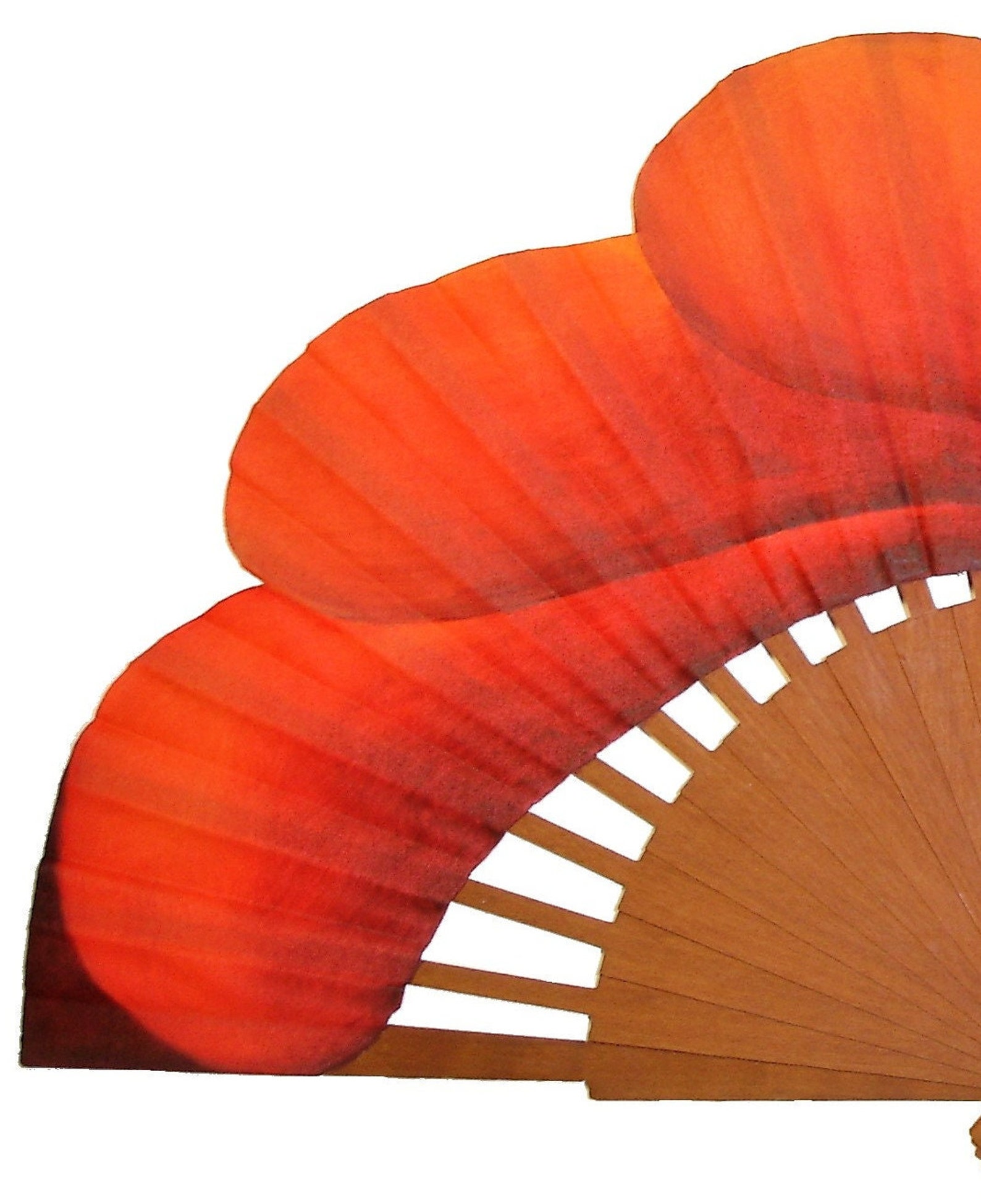 Hand Painted Fan/spain Fan/hand Fan/flamenco Fan/andalusian Fan/wood ...
